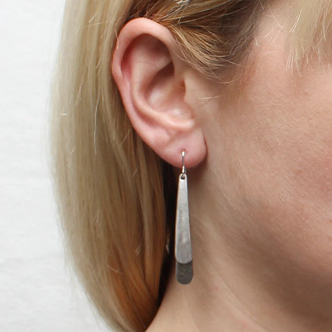 Marjorie Baer Brushed Textured Mixed Metal Jewelry – Sheva