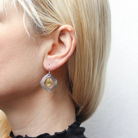 Marjorie Baer Brushed Textured Mixed Metal Jewelry – Sheva