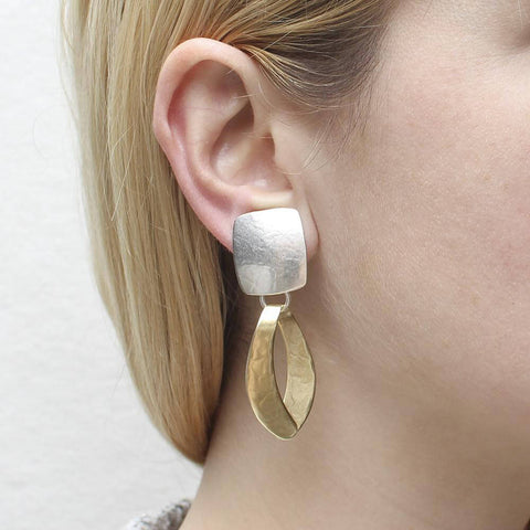 Marjorie Baer Brushed Textured Mixed Metal Jewelry – Sheva